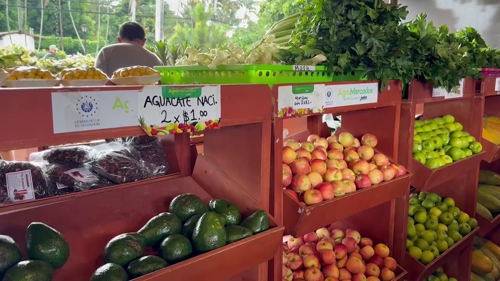 Comercio en mercados y agromercados - Canal 12 de El Salvador